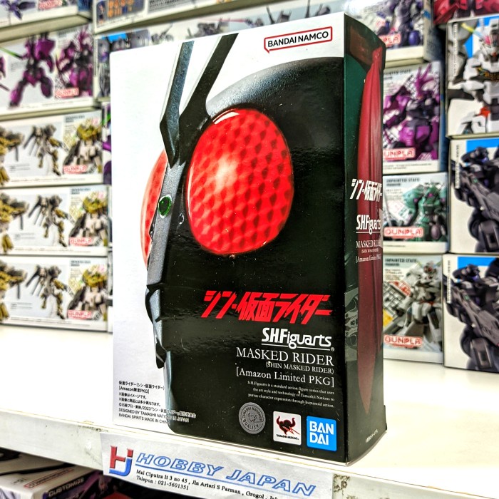 Jual SHF Shin Masked Kamen Rider Amazon Limited PKG | Shopee Indonesia