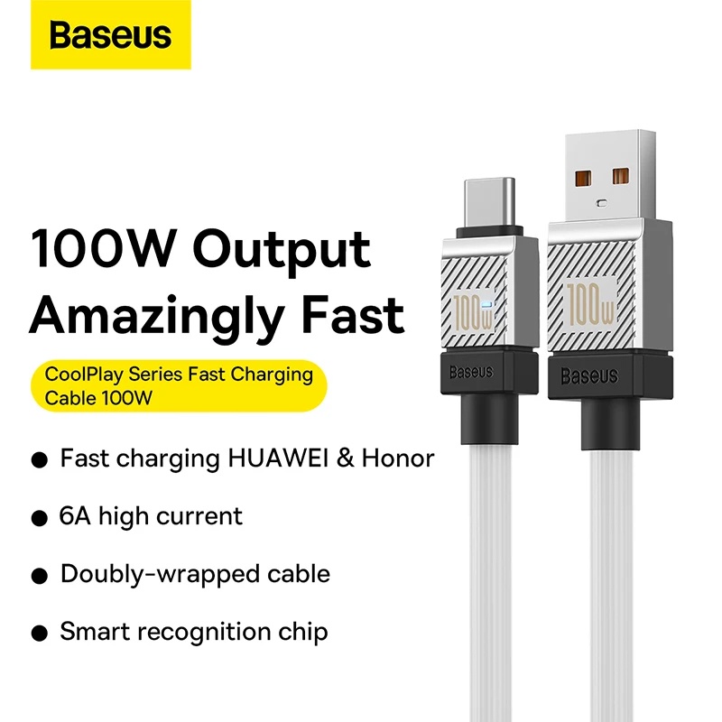 Jual Baseus CoolPlay Series USB to Type C 100W Fast Charging Cable ...