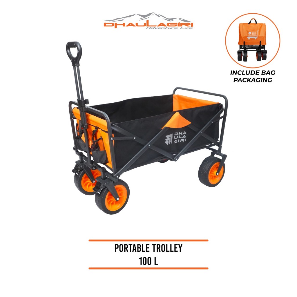 Jual Dhaulagiri Portable Trolley 100 L/ Troli Multifungsi Untuk Camping ...