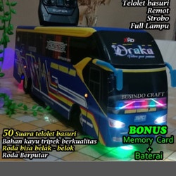 Jual MINIATUR BUS TELOLET BASURI UKURAN JUMBO (BISA BIKIN PO BUS APA ...