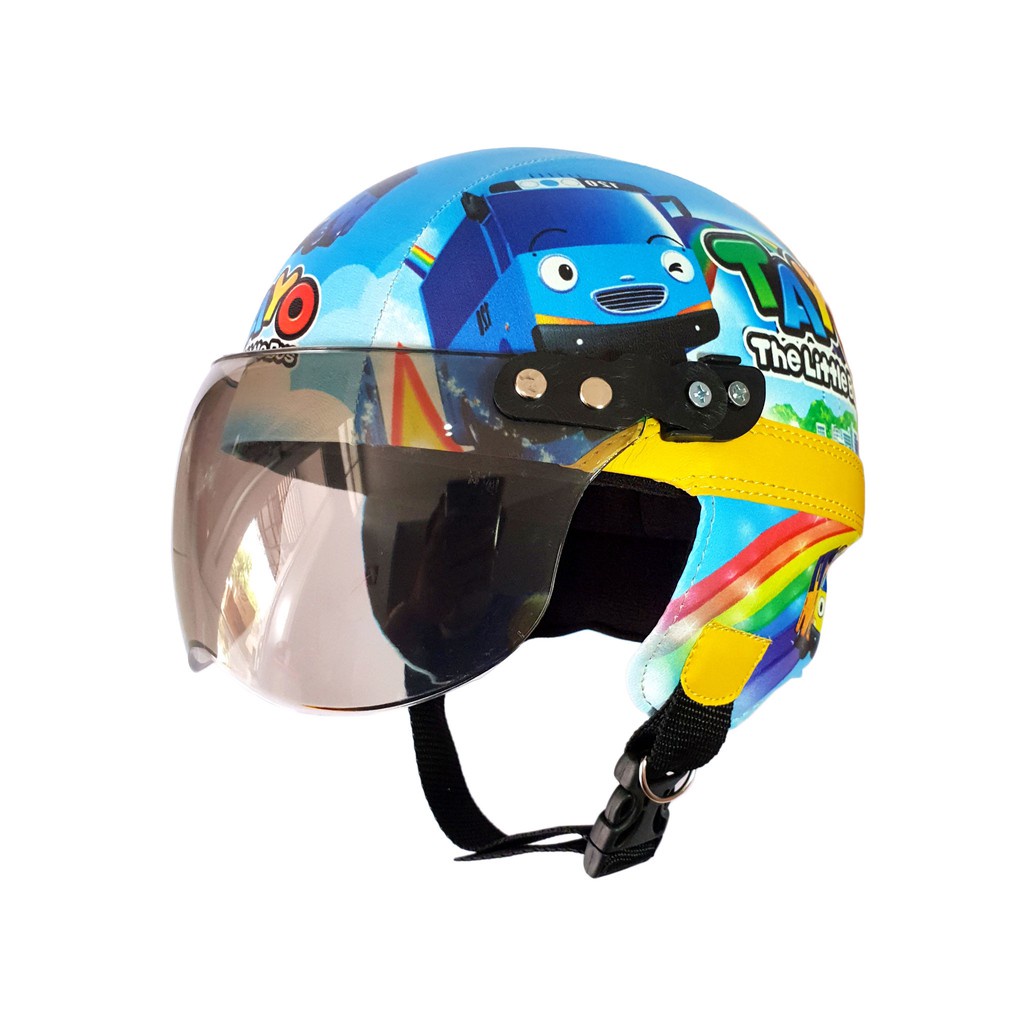 Jual Helm Anak SPECIAL RETRO TAYO THE LITTLE BUS / Helmet Non SNI ...