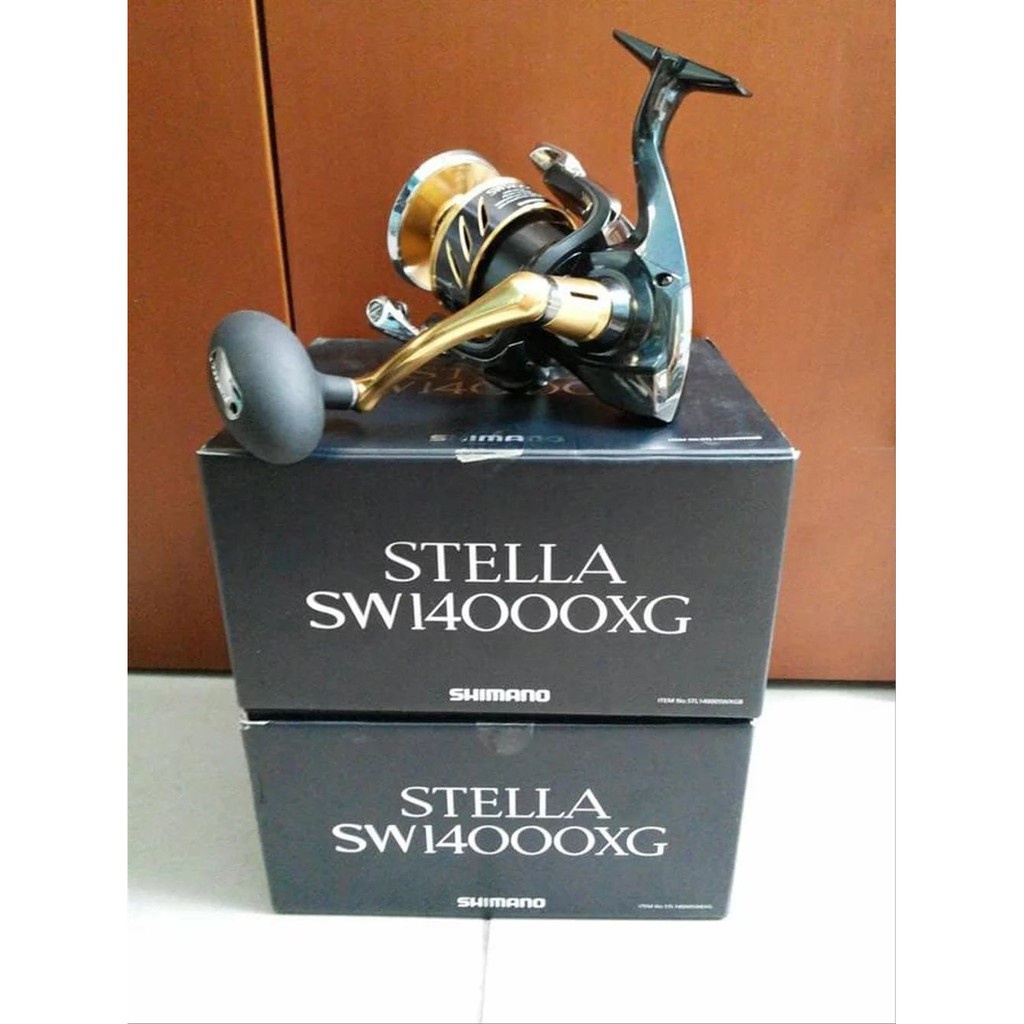Jual SHIMANO STELLA SW14000XG - MODEL 2013 Fishing Reel BEST SELLER | Shopee Indonesia