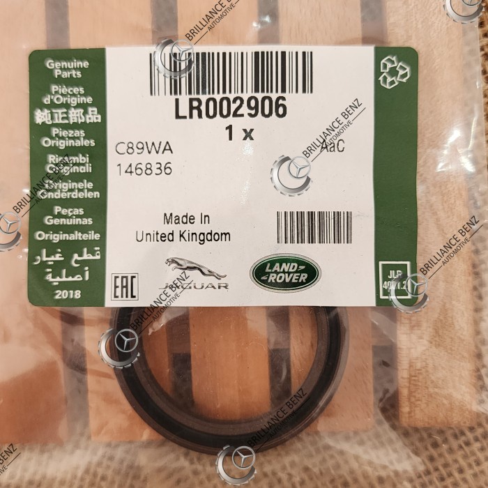 Jual SEAL DIFFERENTIAL OIL OUTER RANGE ROVER EVOQUE, FREELANDER ...