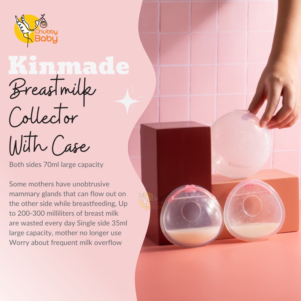 Jual Kinmade Breastmilk Collector 2pc With Case | Bantalan Asi | Shopee ...