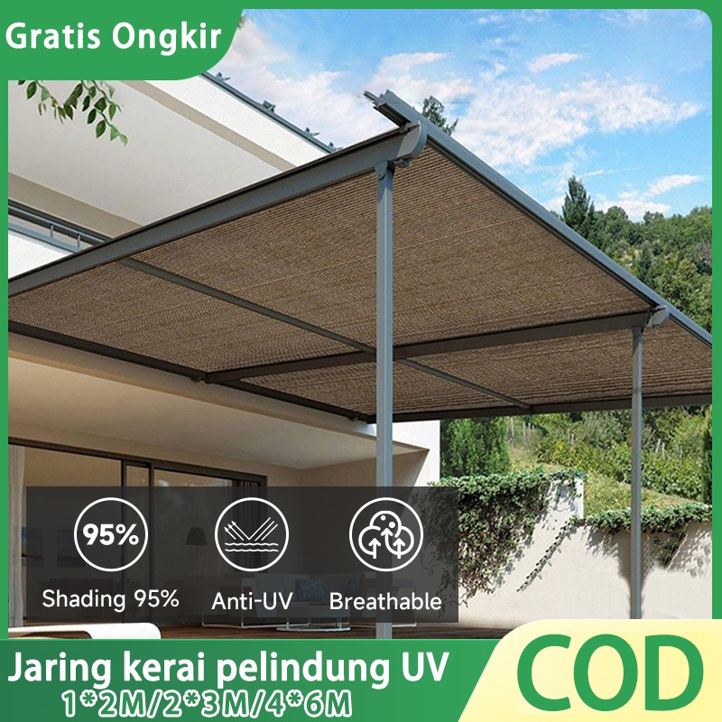Jual Paranet 90% Anti-UV Jaring Peneduh Hitam Balkon Atap Halaman ... Jual Paranet 90% Anti-UV Jaring Peneduh Hitam Balkon Atap Halaman ...