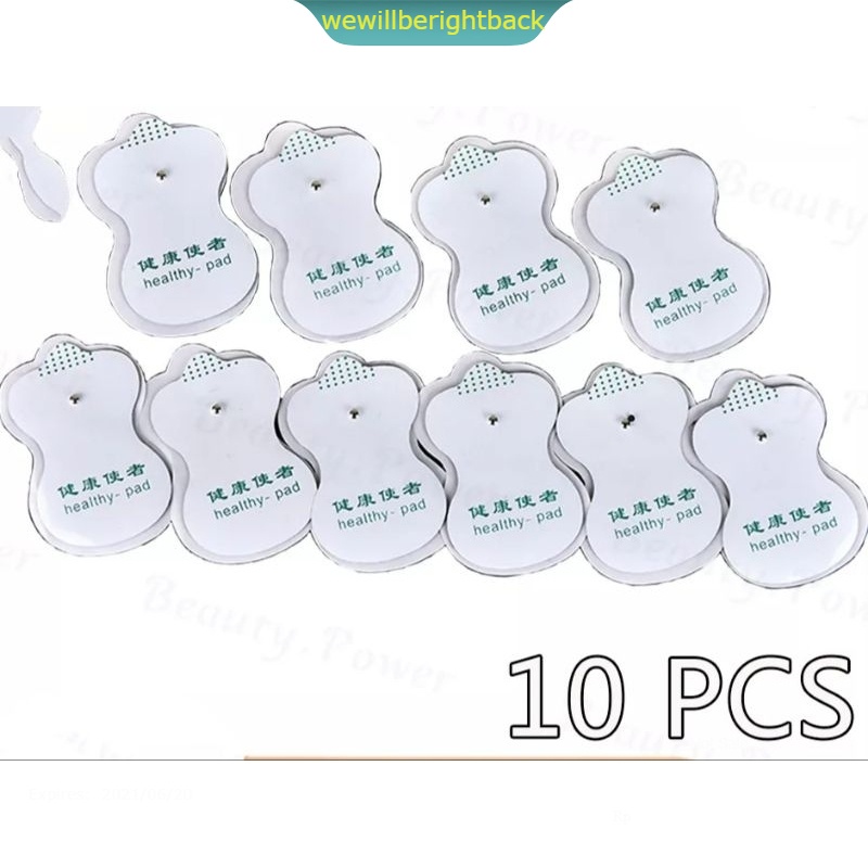 Jual 10pcs gel pad elektroda akupuntur gel pad electrode akupuntur gel ...