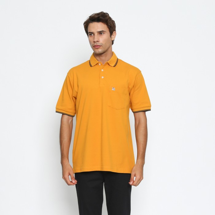Jual ARNOLD PALMER Polo Shirt Casual Mustard Pria - P-XXXA07-F9 | Shopee Indonesia
