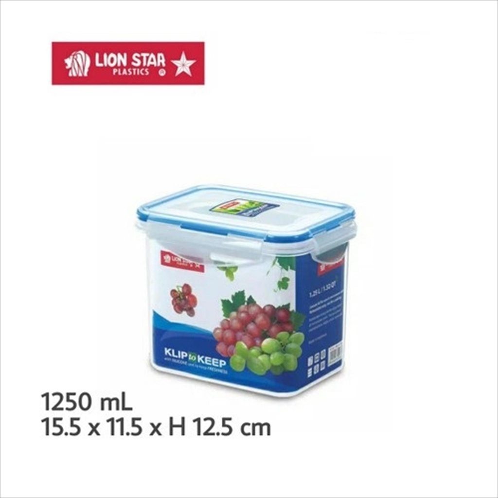 Jual LION STAR KP-62 KLIP TO KEEP 1102 TOPLES KUE BOX KOTAK WADAH ...