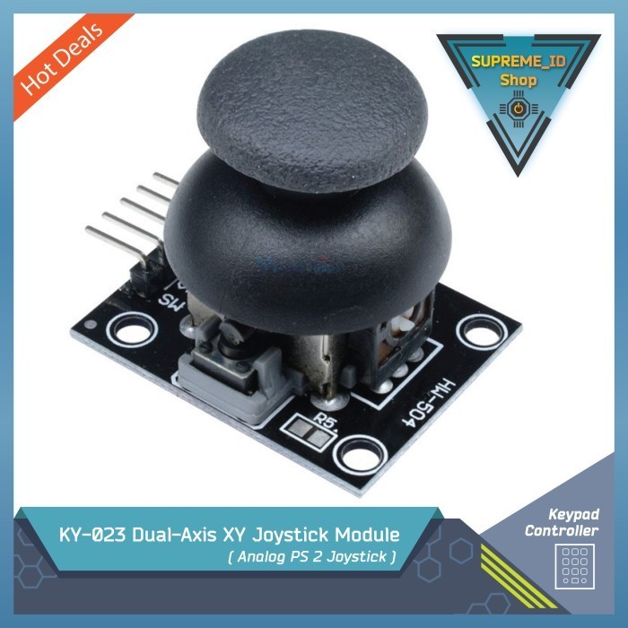 Jual KY023 KY-023 Dual-Axis XY Analog PS2 Joystick Module for Arduino | Shopee Indonesia