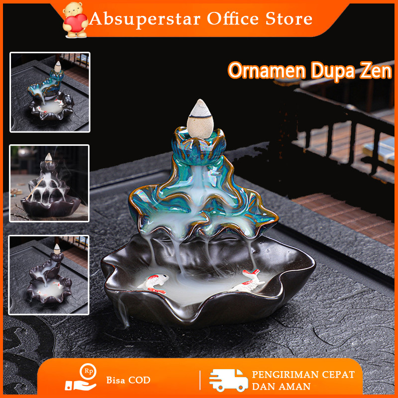 Jual Gunung Lushan awan laut laut berlawanan dengan dupa pembakar dupa ...