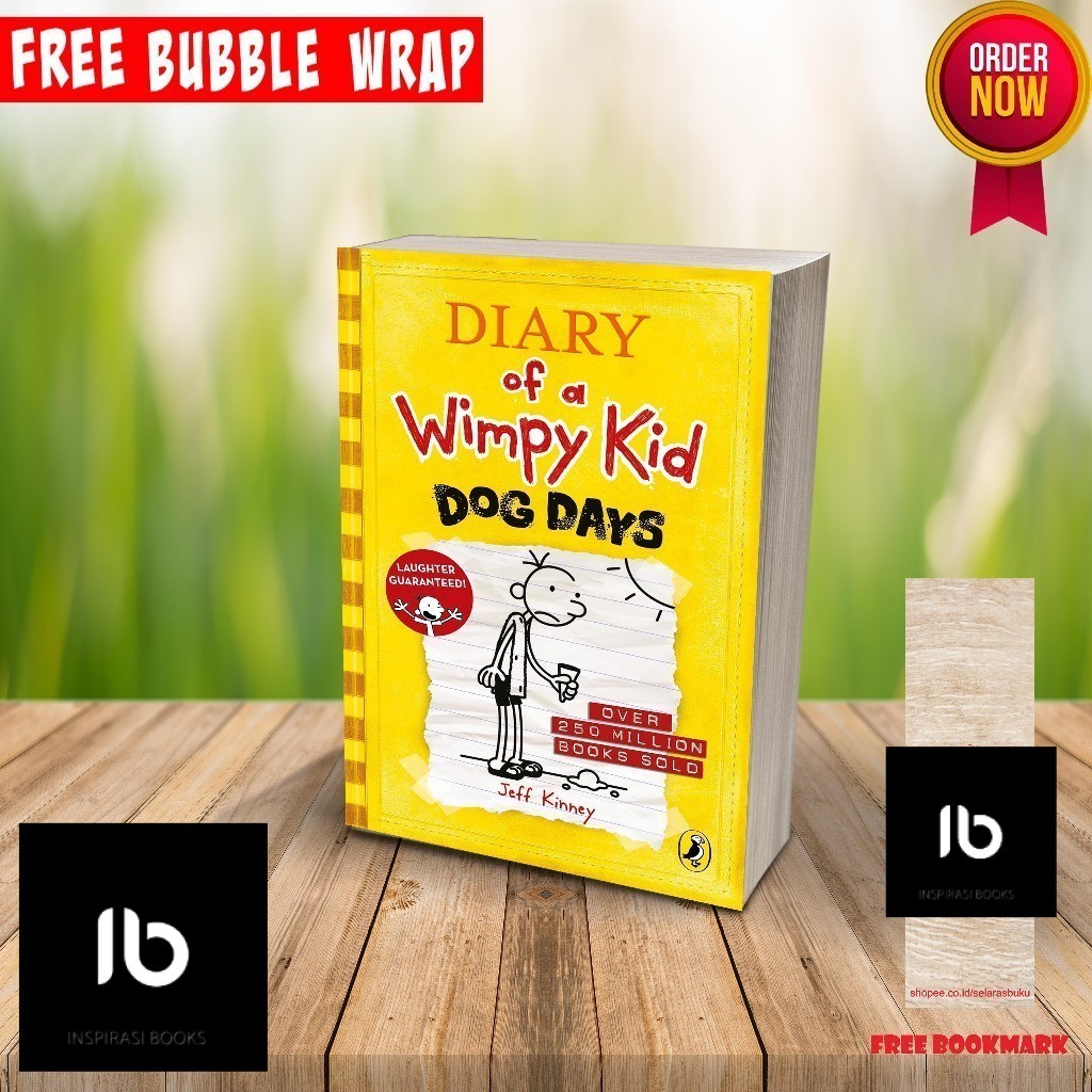 Jual Diary of a Wimpy Kid : Dog Days (vol 4) (ENGLISH VERSION) | Shopee ...