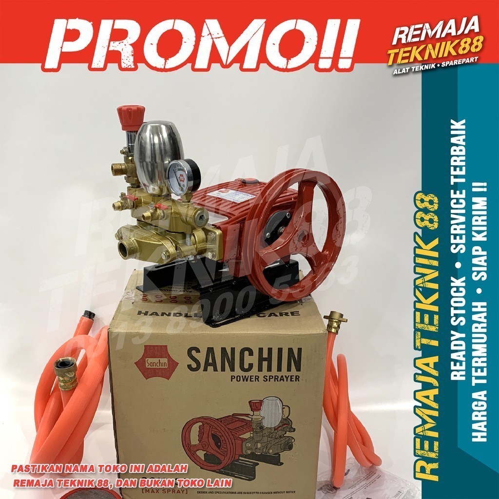 Jual MESIN CUCI STEAM BENSIN / ENGINE POWER JET SPRAYER / SANCHIN SCN 30 / SCN-30 / MESIN ...