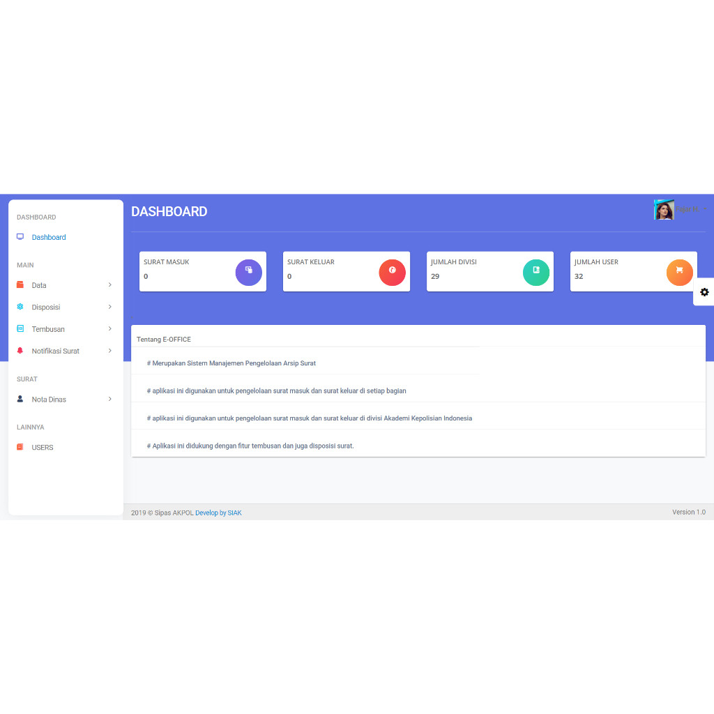 Jual Aplikasi Manajemen Pengelolaan Arsip Surat Berbasis Web ...
