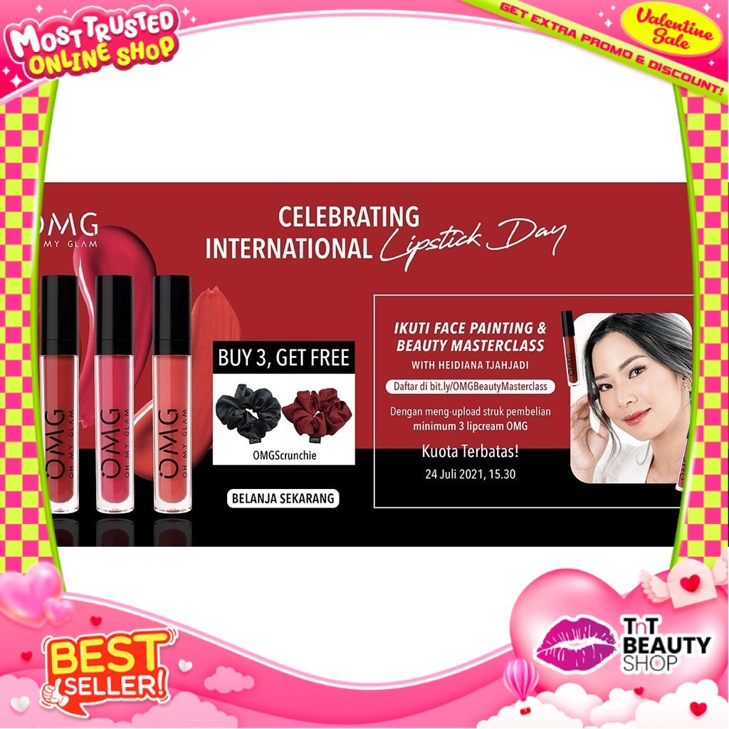 Jual OMG Gift Scrunchie | OMG Gift Kunciran | OMG Lipstick | OMG ...