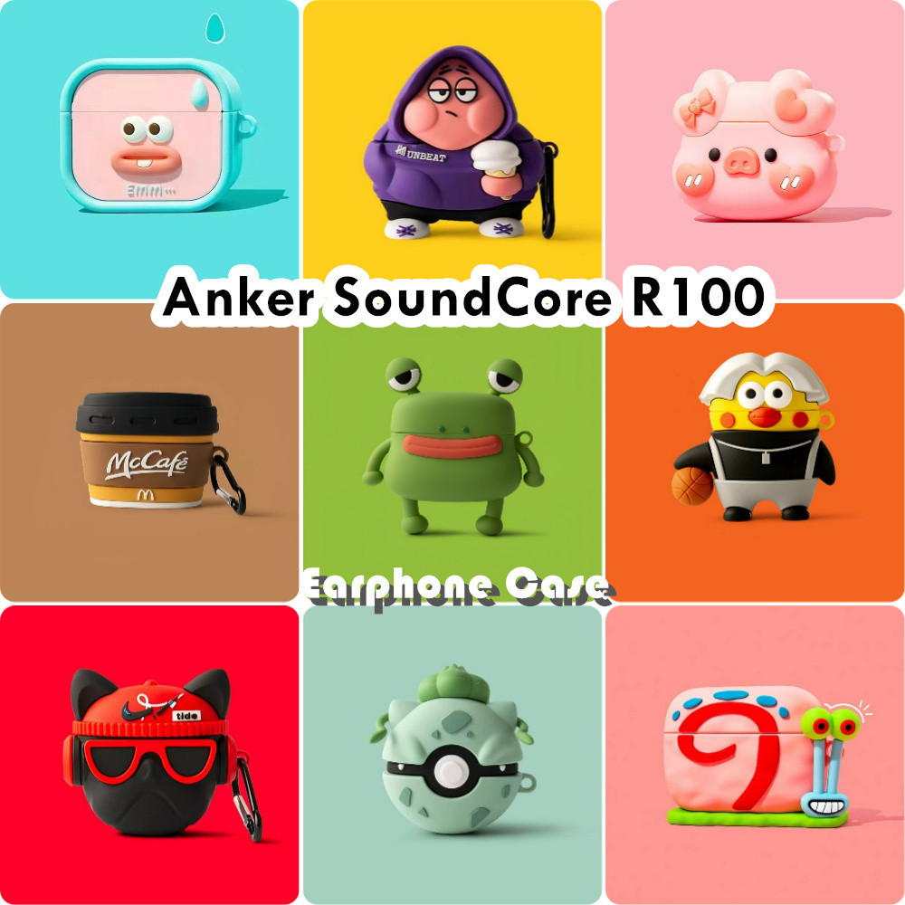 Jual 【variety】Untuk Anker SoundCore R100 Case Kreatif Kartun Soft ...