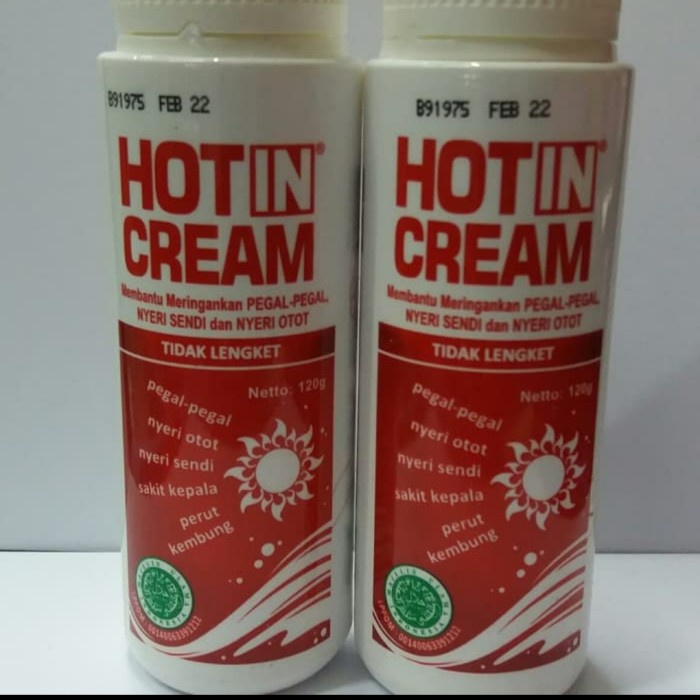 Jual Hot in Cream Original Botol 120 gr/Hotin Cream Original Botol ...
