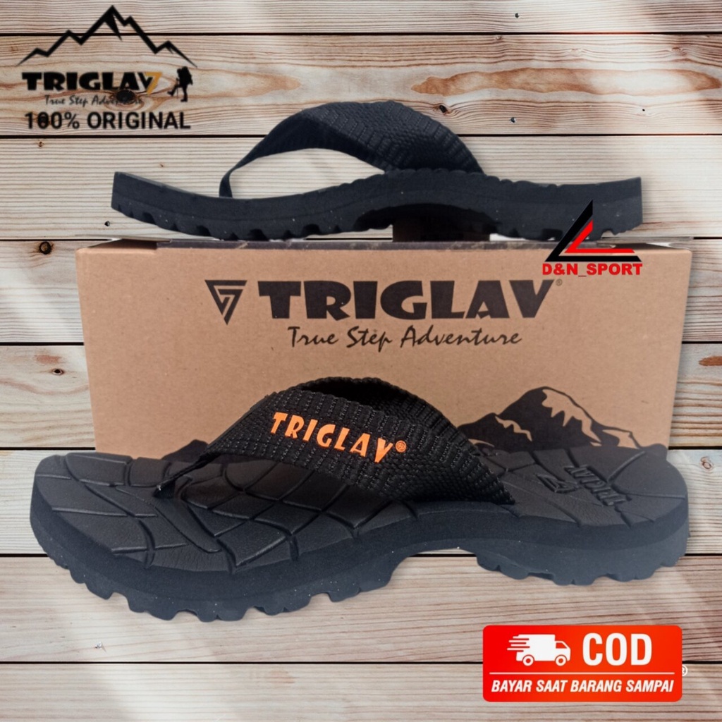 Jual (COD) Sandal jepit Triglav 100% ori,sandal gunung pria,sandal jepit gunung outdoor 100% ...