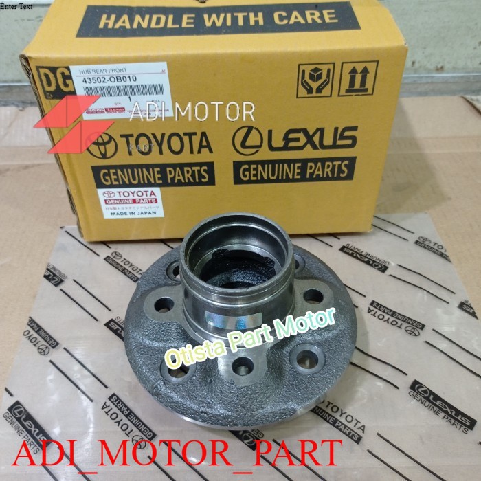Jual NAP RODA DEPAN FRONT WHEEL HUB KIJANG KAPSUL 7K KF70 43502-0B010 ...