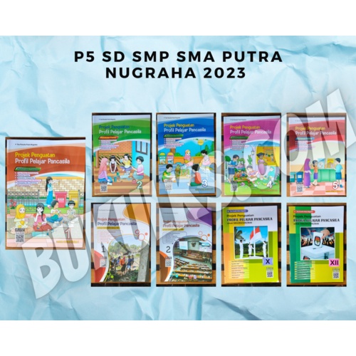 Jual Buku Projek Penguatan Profil Pelajar Pancasila (P5) SD SMP SMA ...