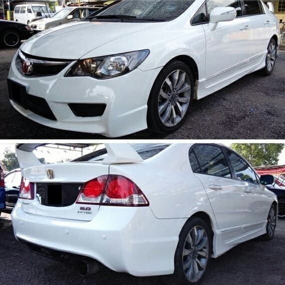 Jual bodykit Honda Civic fd 2011 type r body kit civic bodikit civic ...