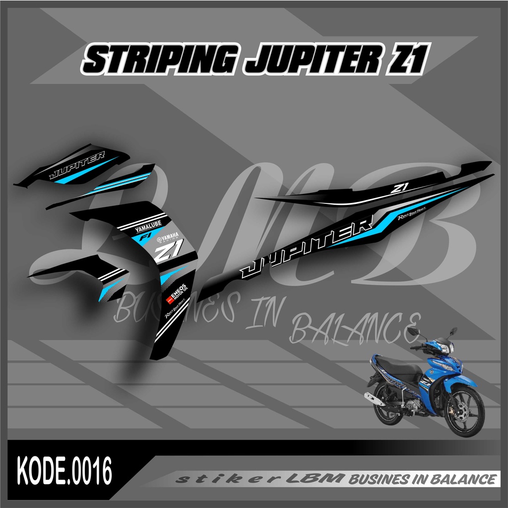 Jual Stiker STRIPING Jupiter Z1 Jupiter RC Decal Striping Jupiter Z1 ...