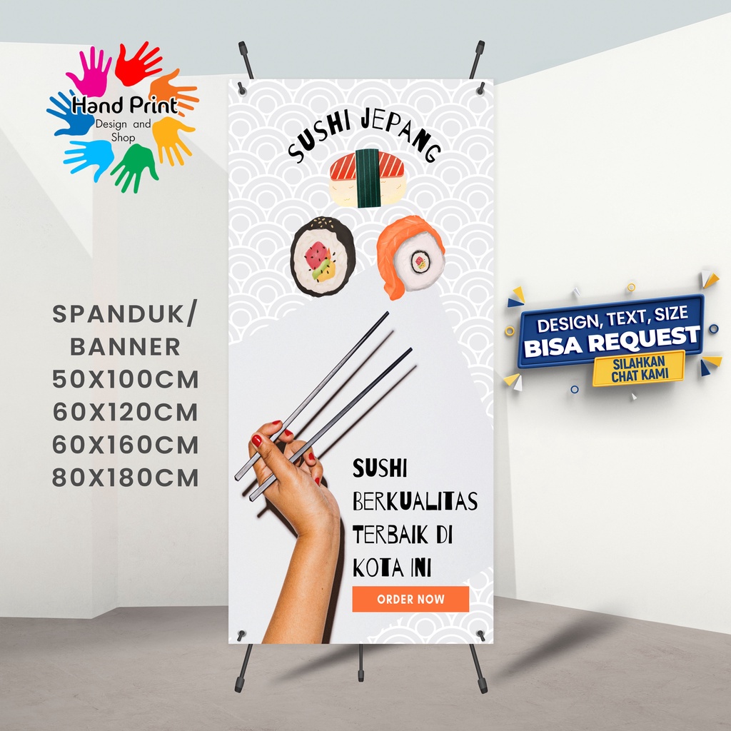 Jual SPANDUK BANNER Aneka Sushi Makanan Jepang Kimbab Makanan B Bisa ... Jual SPANDUK BANNER Aneka Sushi Makanan Jepang Kimbab Makanan B Bisa ...