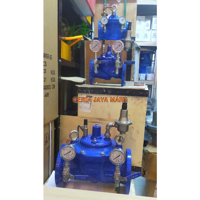 Jual PRV 4 " Inchi PN16 / Pressure Reducing Valve 16 Bar DN100 PN16 ...