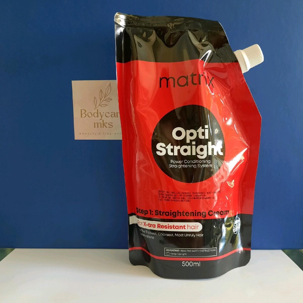 Jual Matrix Opti Straight Step 1 Xtra Resistant Hair-500ml | Shopee ...