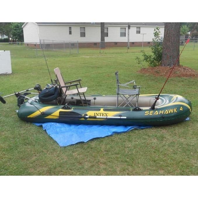 Jual Perahu Karet Muat Panjang 5-6 Orang Bisa Pakai Mesin Tempel ...