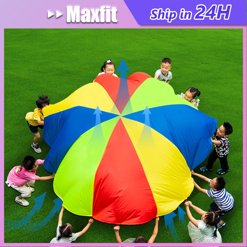 Jual Rainbow Parachute Parasut Pelangi 2M/4M Mainan Pelatihan Sensorik ...