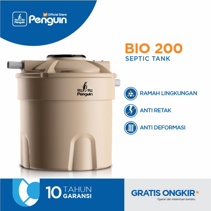 Jual Septic Tank | Septi tank Penguin 2000 liter ( BIO 200 ) Biorotech ...
