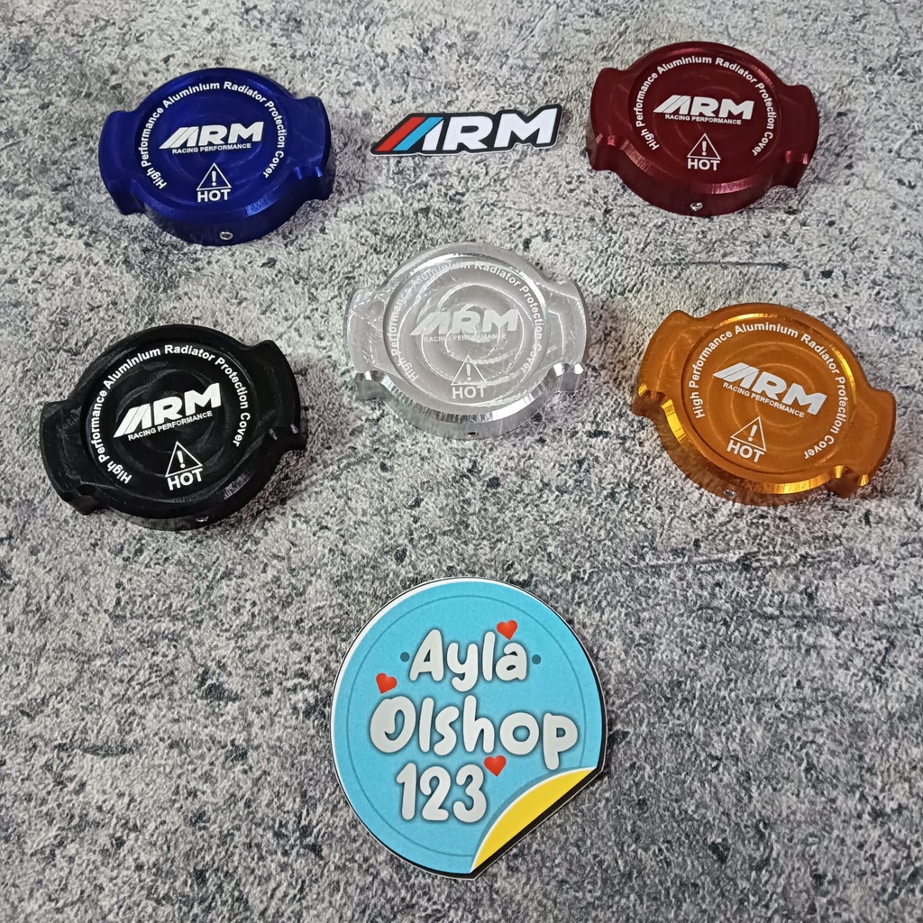 Jual RADIATOR CAP TUTUP RADIATOR ARM FULL CNC NMAX AEROX PCX VARIO CBR ...