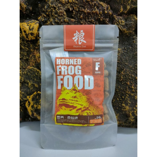 Jual ProBiotik Horned Frog Food | Reptile Diet | Makanan Pacman Frog ...