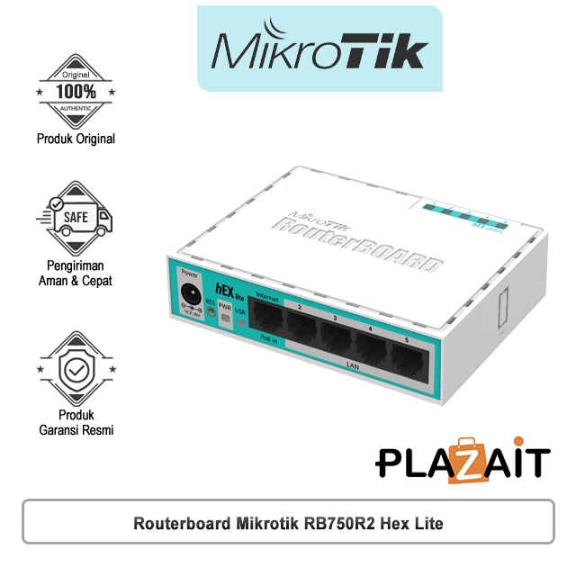 Jual Routerboard Mikrotik RB750R2 Hex Lite | Shopee Indonesia