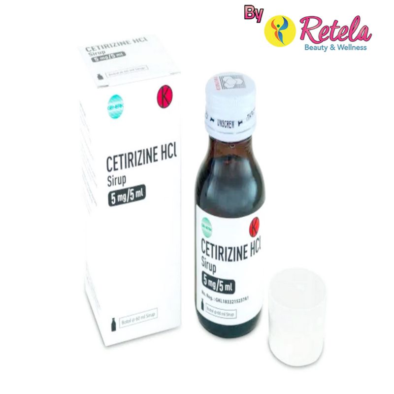 Jual CETIRIZINE SYRUP 60ML | Shopee Indonesia