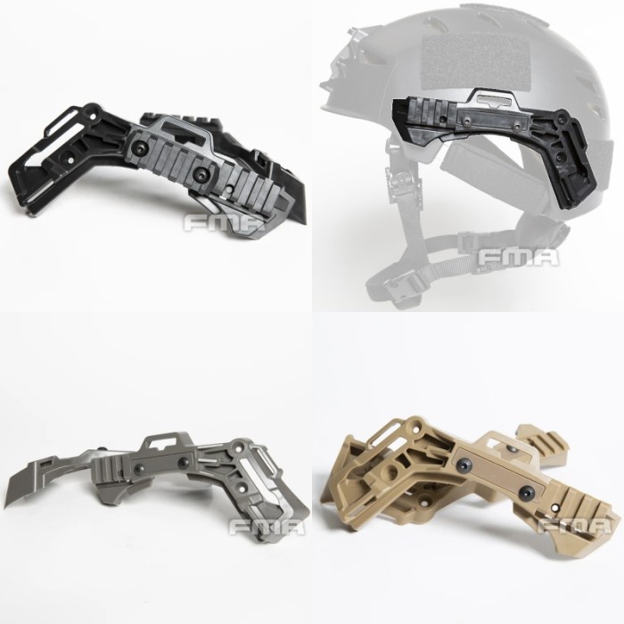 Jual Team Wendy Rep Exfil Tactical Helmet Guide Rail Rel Samping Helm ...