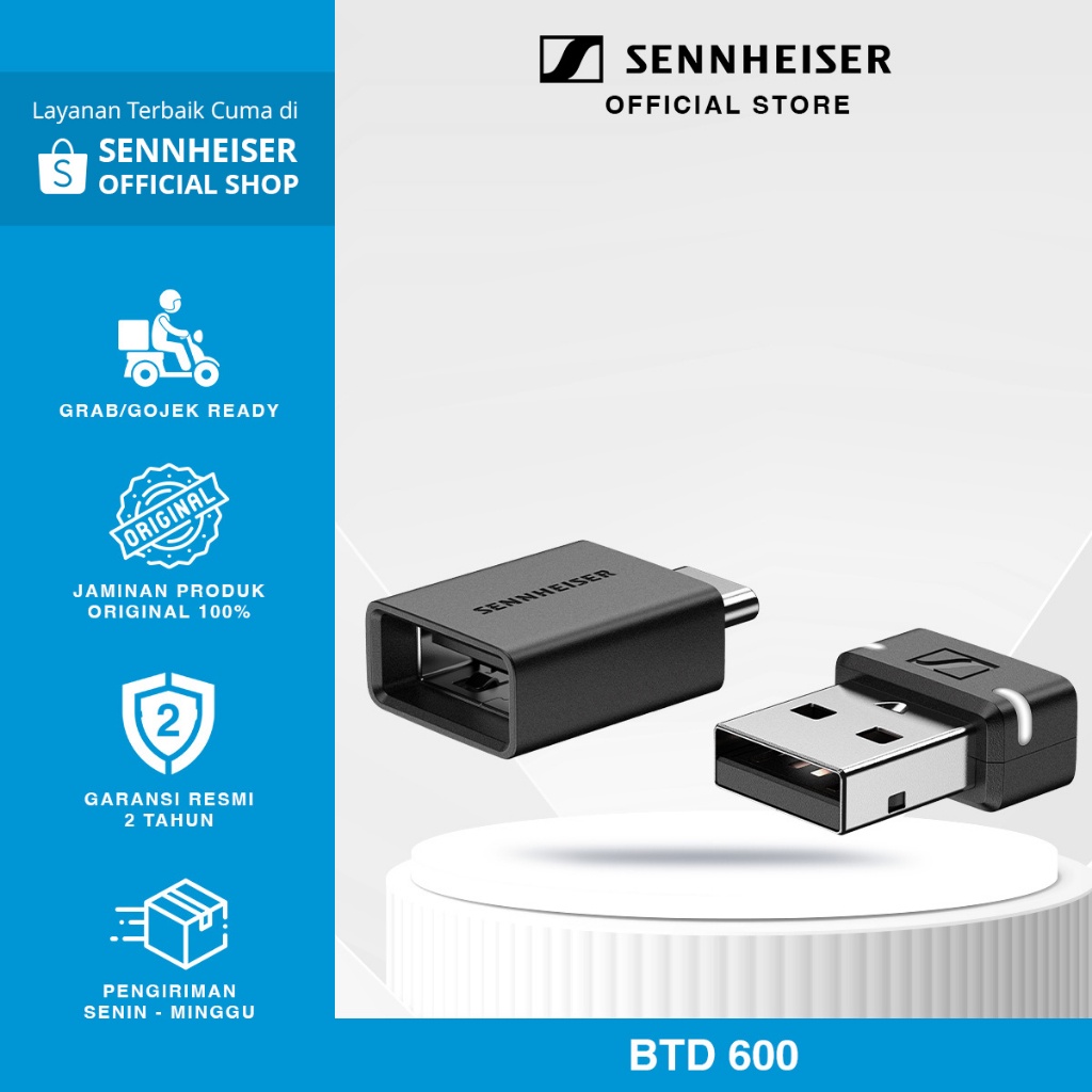 Jual SENNHEISER BTD 600 Bluetooth Dongle | Shopee Indonesia