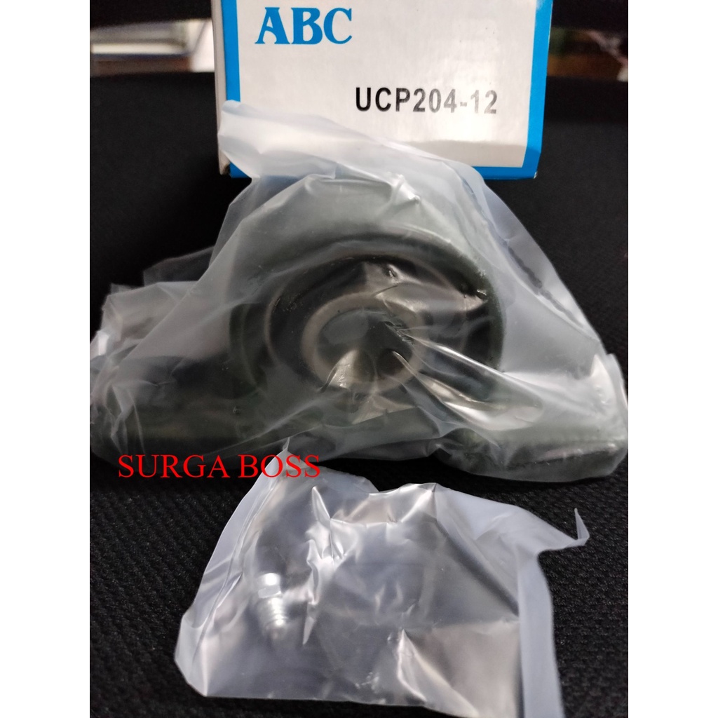 Jual Pillow Block UCP 204-12 merk ABC ( As 3/4 inch ) | Shopee Indonesia