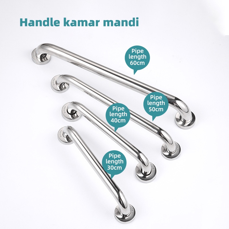 Jual Handle Kamar Mandi Handle Dinding Pipa Gagang Tangan Stainless ...