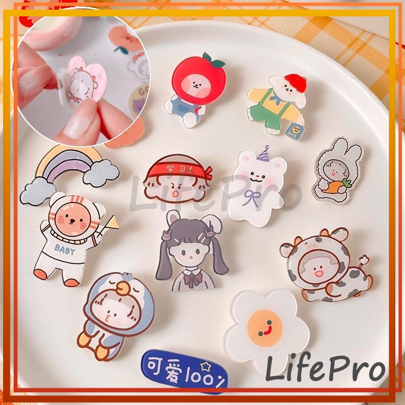 Jual CUTE Pin Brooch Pin / Bros Akrilik lucu Kreatif / Cute Gadis ...