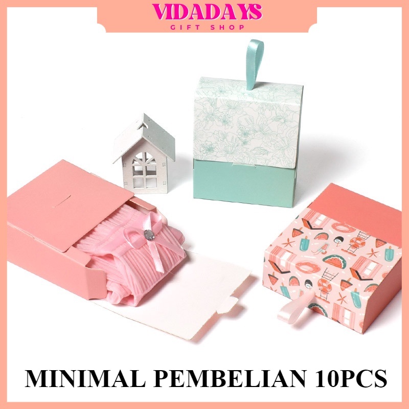 Jual VIDADAYS Kotak Kado Mini Hampers Unik Lucu Karakter / Mini Gift ...