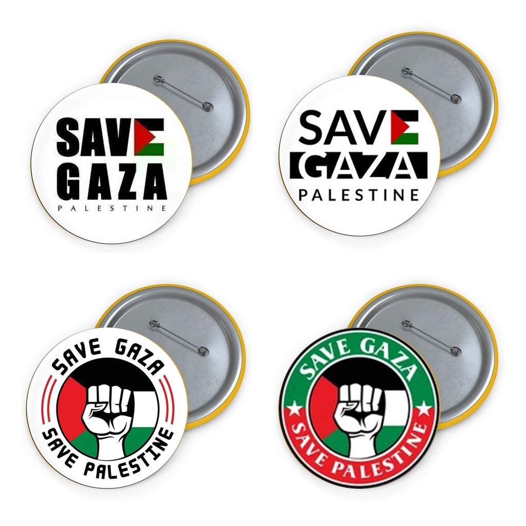 Jual Pin Custom Khusus Palestin Palestina Palestine Save Palestin Save ...