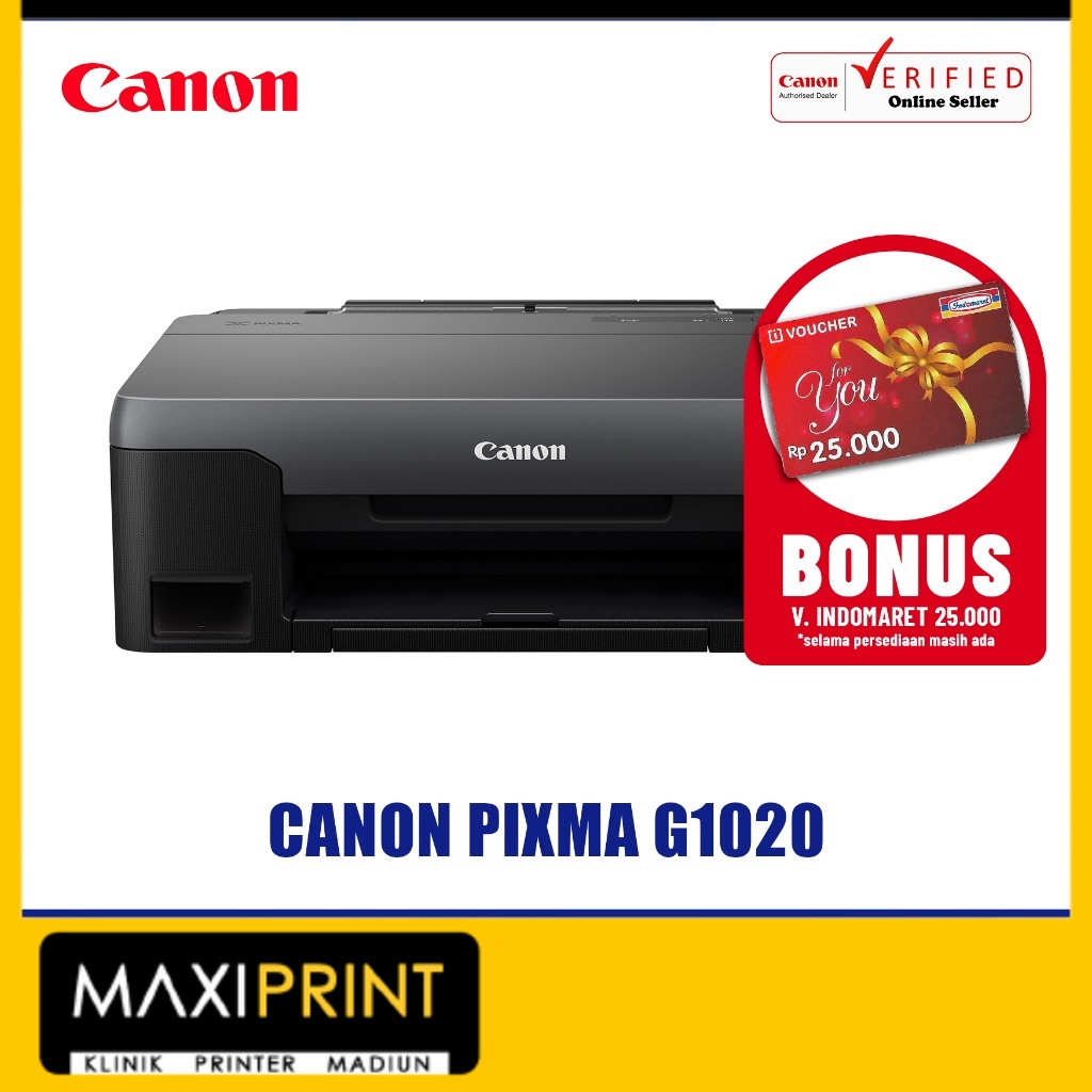 Jual Canon Pixma G1020 G 1020 Ink Tank Printer (Print Only) | Shopee ...