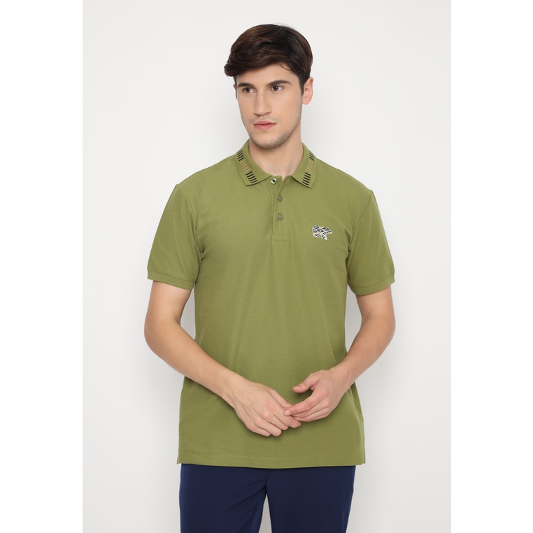 Jual Jack Nicklaus Sean Polo Shirt Pria Regular Fit Grassopher Green ...