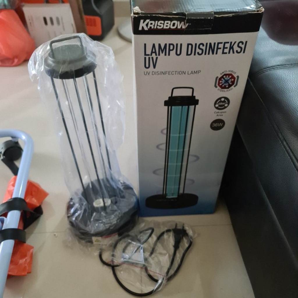 Jual Krisbow Lampu Stand Disinfeksi UV Steril Sterilisasi Disinfektan | Shopee Indonesia