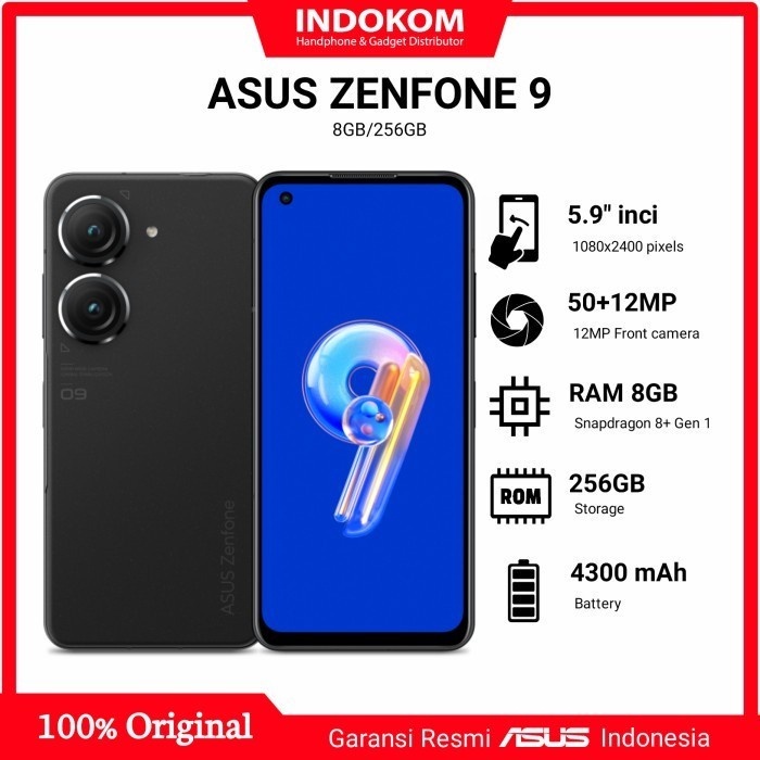 Jual Asus Zenfone 9 Dual 5G RAM 8GB/256GB - Garansi Resmi | Shopee ...