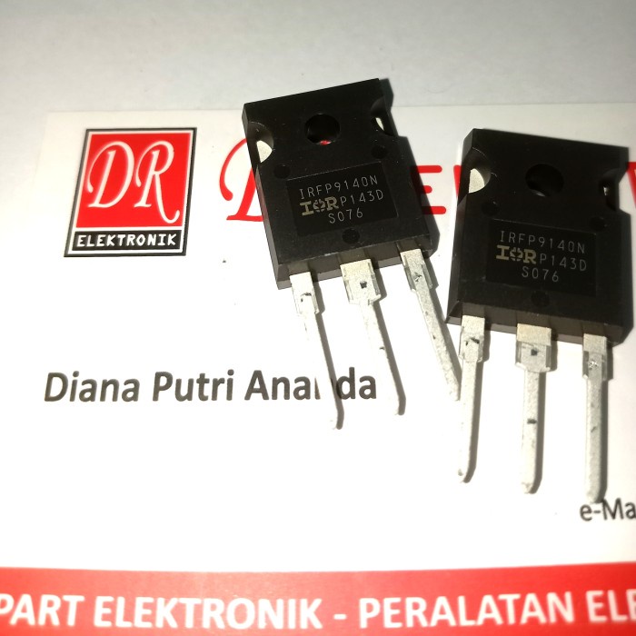 Jual Transistor IRFP9140 Power IRF P9140 N-Channel IRFP 9140 Mosfet ...