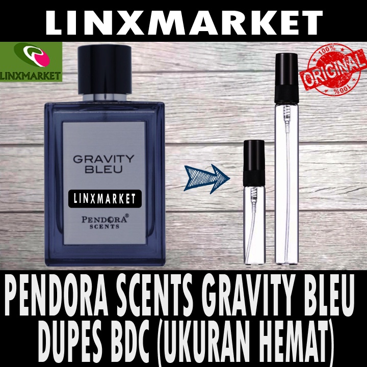 Jual PENDORA SCENTS GRAVITY BLEU EDP FOR MEN (DUPES BDC) - UKURAN HEMAT ...