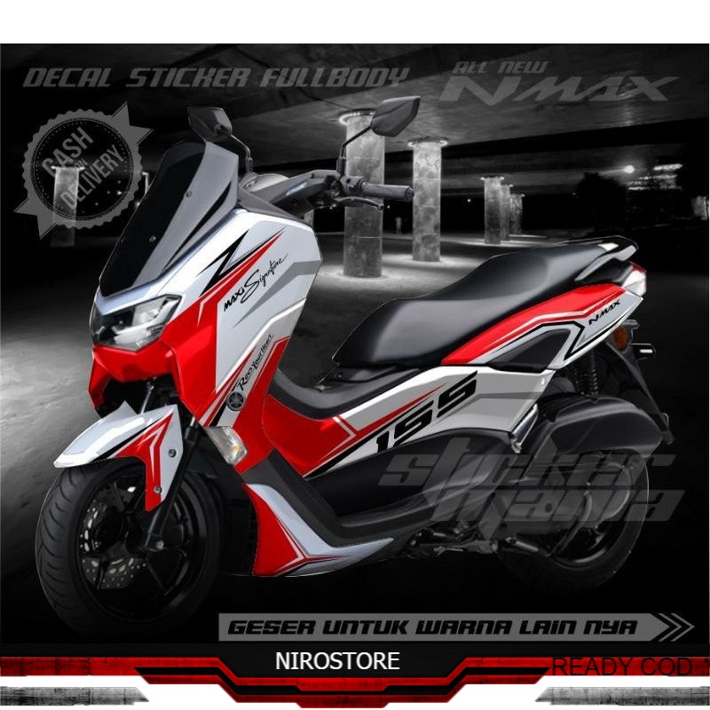 Jual Decal nmax new full body stiker motor striping nmax new connected ...