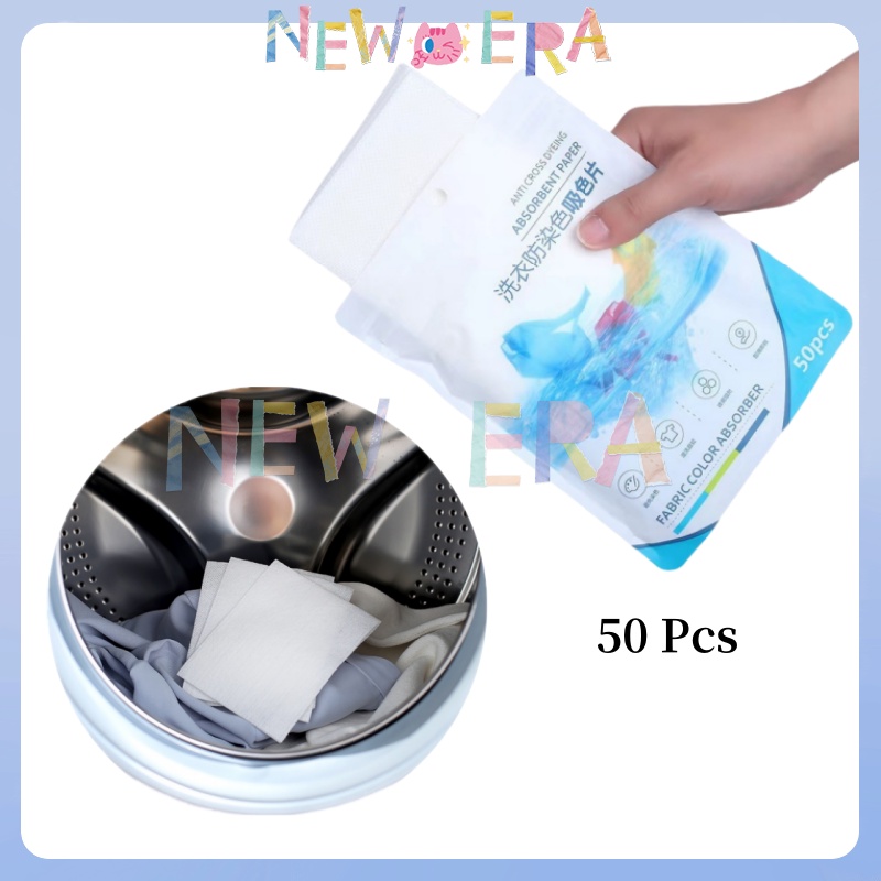 Jual NewEra Kertas Penyerap Anti Luntur 50 Lembar Kertas Penyerap Warna ...